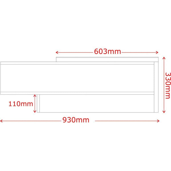 MESA DE CENTRO MILAO C/ESPEJO JEQUITIBA – Muebles Onessta